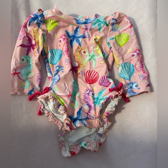 Posh Peanut | Swim | Posh Peanut One Piece Rash Guard Bathing Suit ...